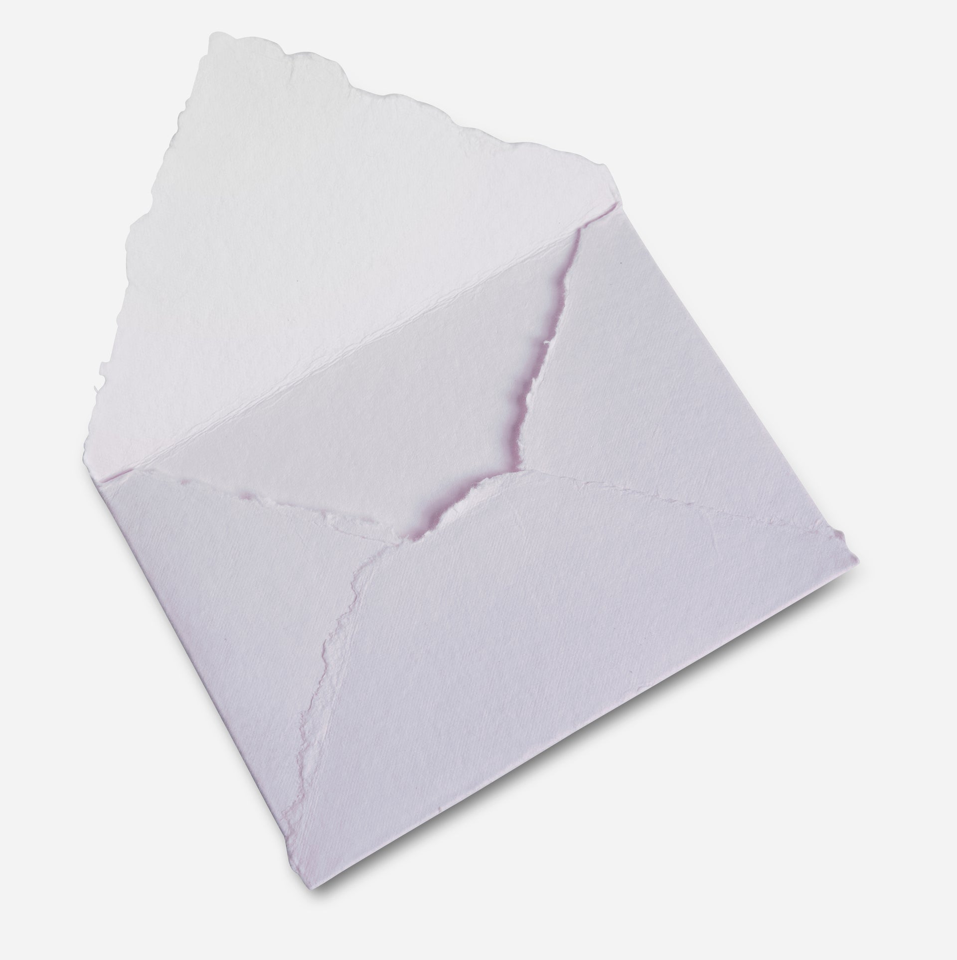 Handmade Deckle Edge Envelopes - 250 GSM - Green, Pink or White - 2 Si ...